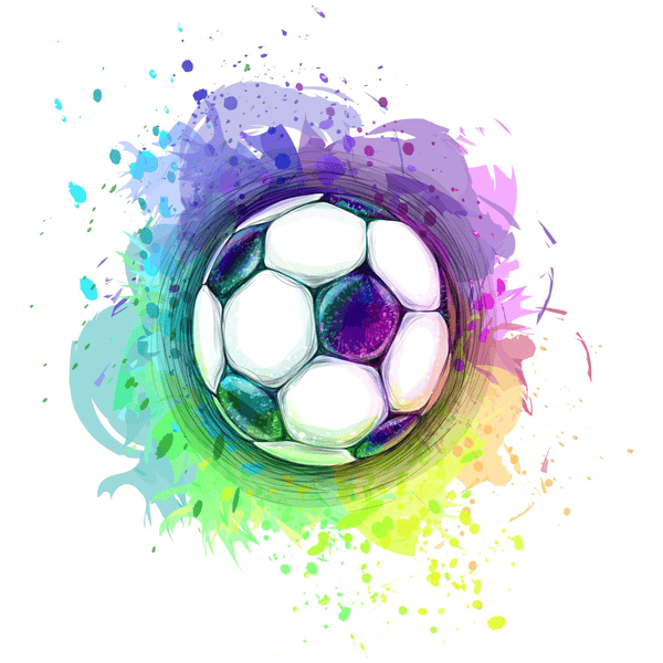 Nikima Wandtattoo 186 Fussball Soccer in 6 vers. Größen bunt - babymarkt.de