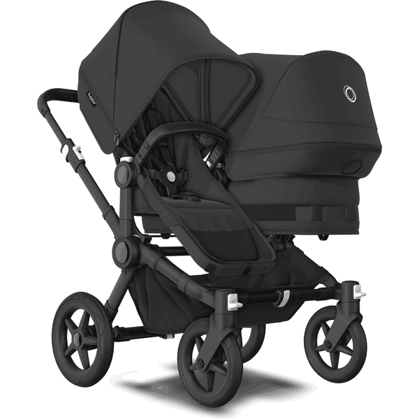 bugaboo Poussette double côte à côte Donkey 5 Duo Complete Black ...