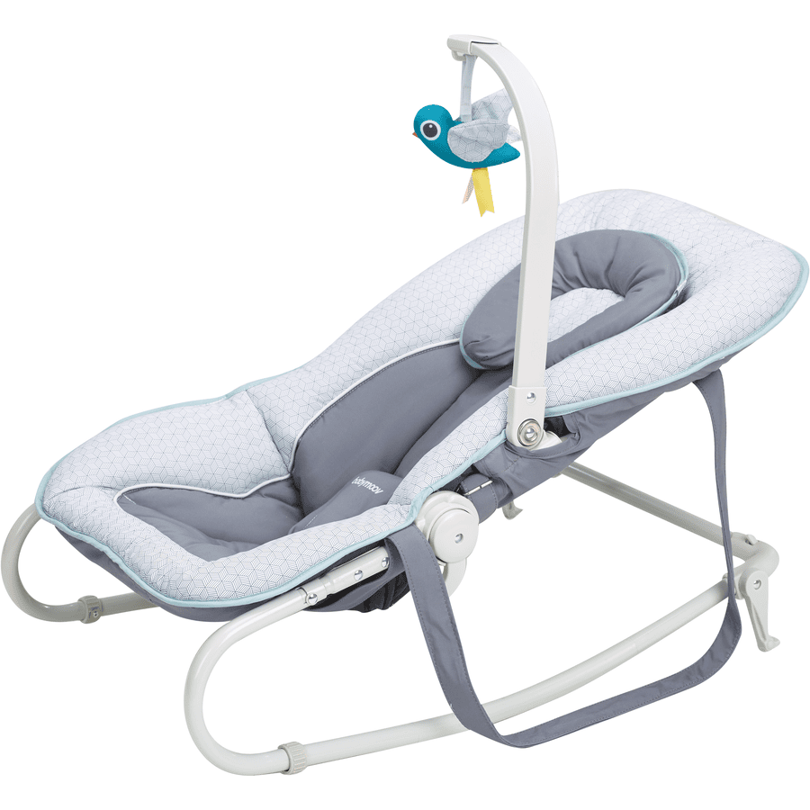 babymoov Transat bébé Graphic bleu | roseoubleu.fr