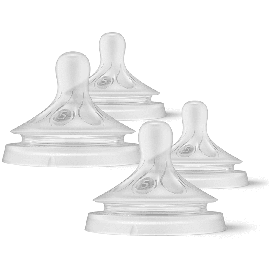 Philips Avent Tettarella SCY965/02 Natural Risposta da 6 mesi 4 pezzi ...