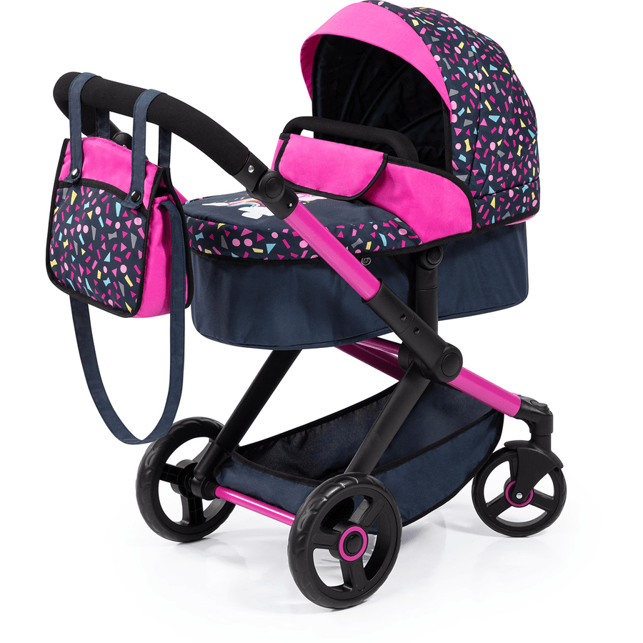 bayer Design Xeo Confetti Combi wózek dla lalek - pinkorblue.pl bayer Design Xeo Confetti Combi wózek dla lalek - pinkorblue.pl