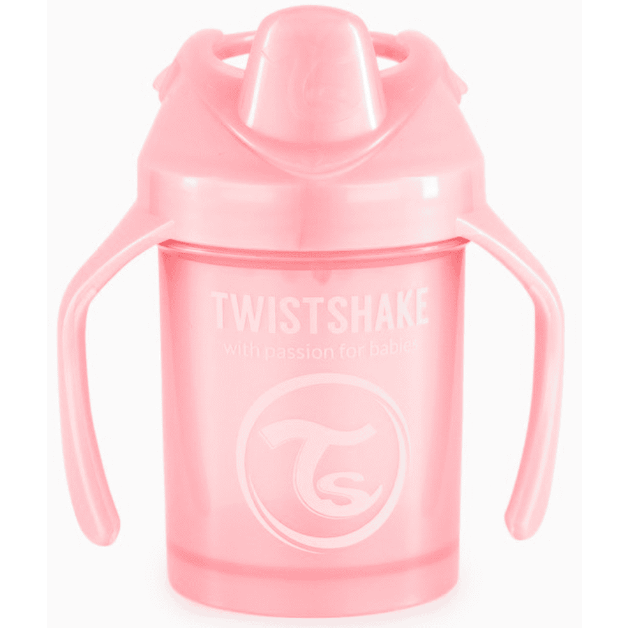 Twistshake Tasse enfant poignées Mini dès 4 mois PP 230 ml Pearl Pink | roseoubleu.fr